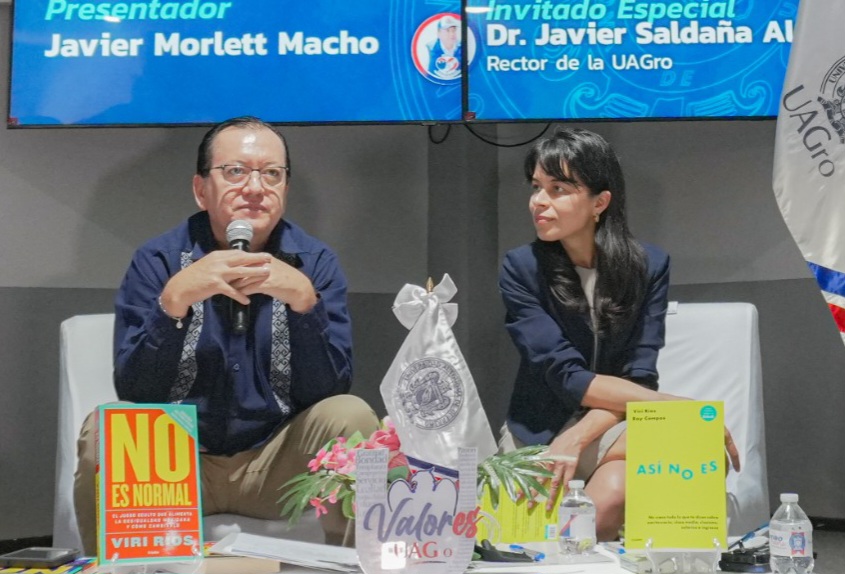 Viri Ríos presenta sus libros en la UAGro, un llamado a la Justicia ...
